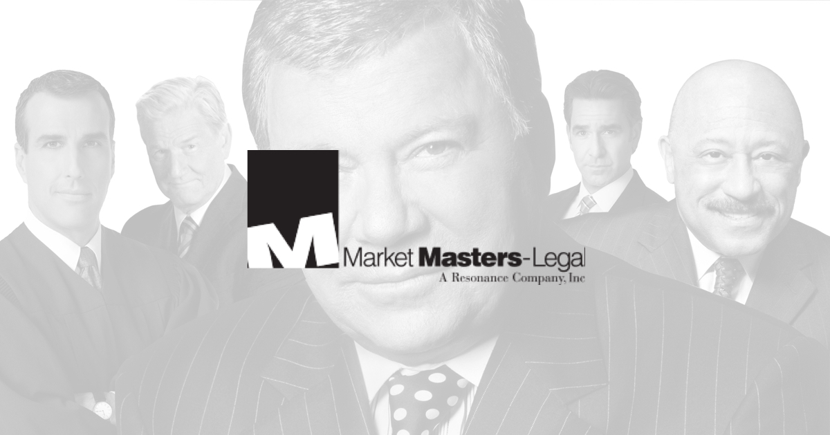 Influential Spokesperson TV Commercials : Market Masters-Legal